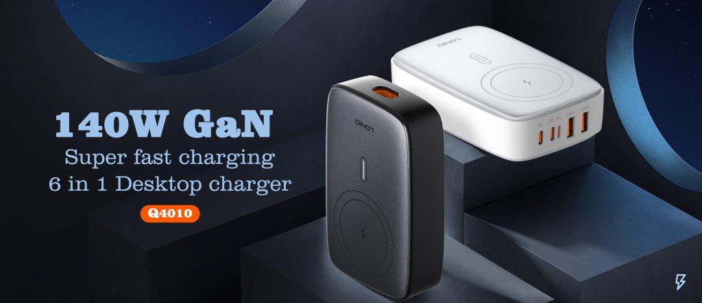 LDNIO Q4010 6 in 1 140W Desktop Charger - AppleMe